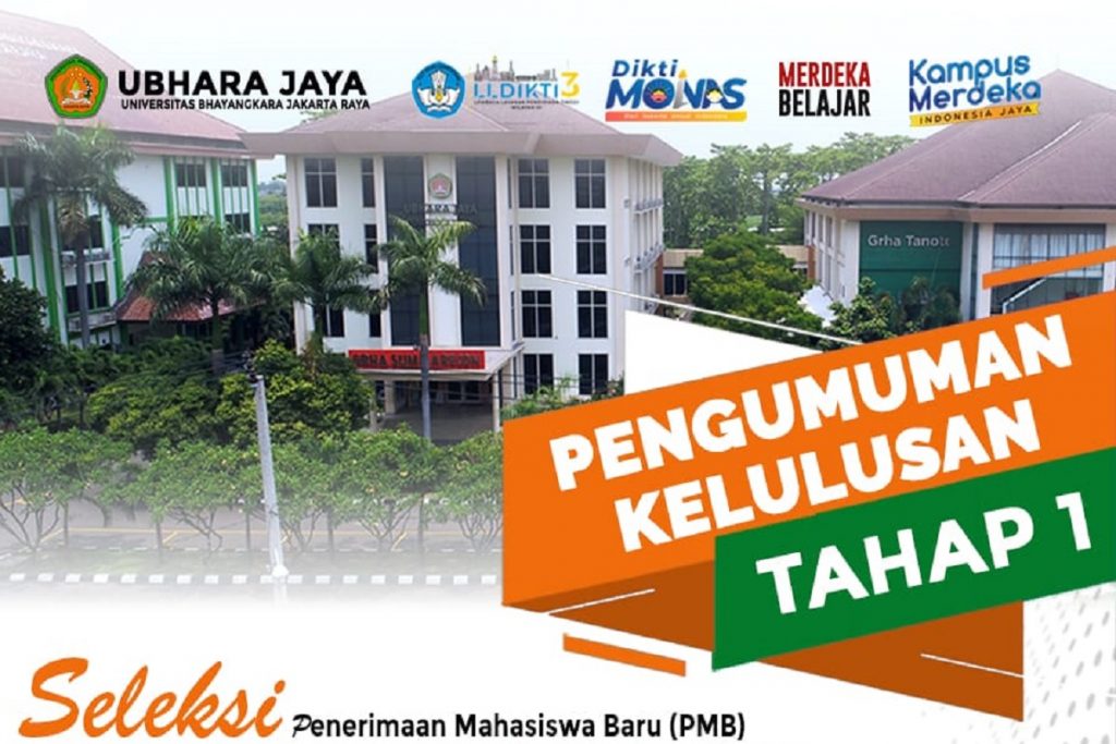 Pengumuman Hasil Seleksi PMB Gelombang Ekstra Tahap 1 (Satu) Tahun ...