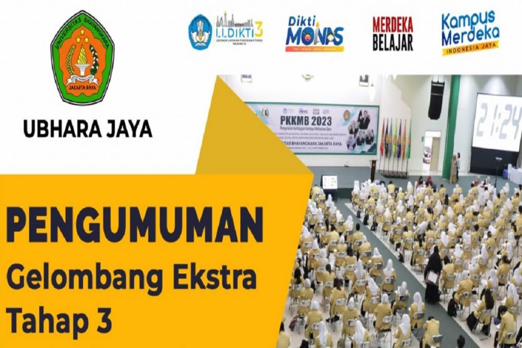 Pengumuman Kelulusan Seleksi Penerimaan Mahasiswa Baru Jenjang S1, S2 dan S3 Gelombang Ekstra ...