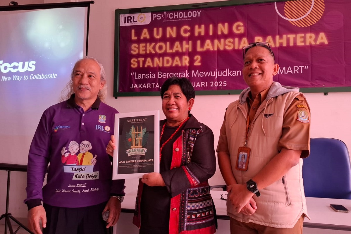 Sekolah Lansia Bahtera Standar 2 di Ubhara Jaya Resmi Dibuka Kembali ...