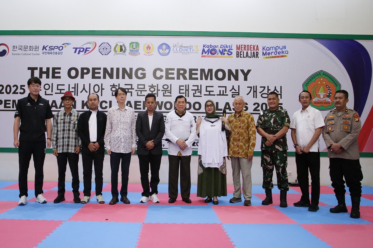 Ubhara Jaya Jadi Tuan Rumah Program Korean Cultural Center Indonesia Taekwondo Class 2025 ...